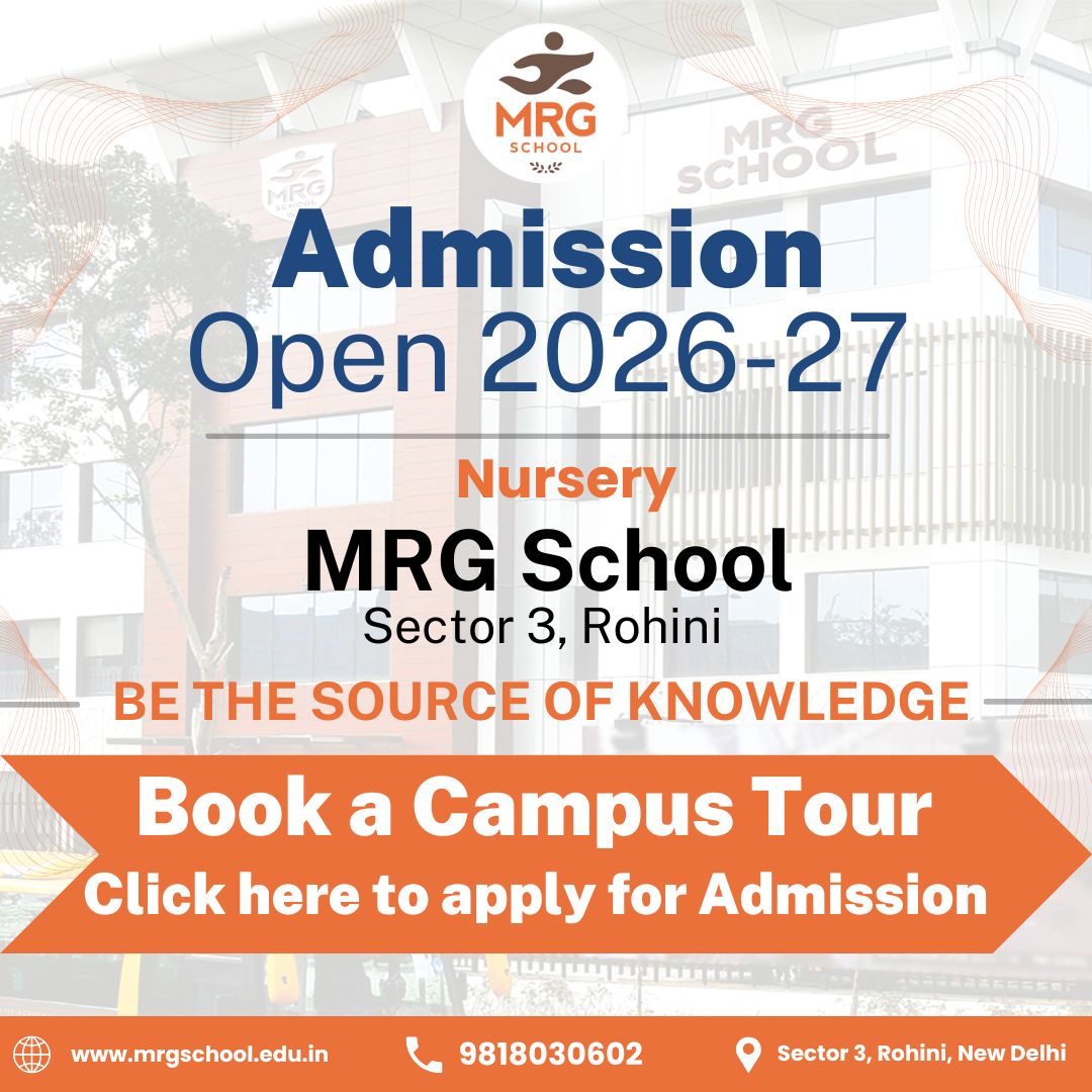 Best CBSE Schools in Sector 3, Rohini, Delhi | MRG School